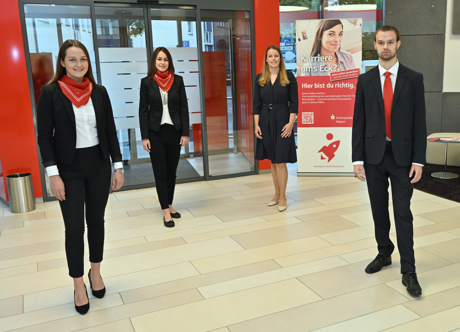 Nachwuchskräfte verstärken das Team der Kreissparkasse Mayen ...