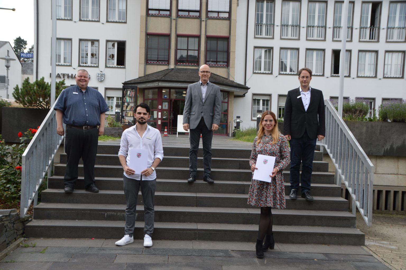 Nachwuchskräfte der Stadtverwaltung Mayen haben Prüfung erfolgreich ...