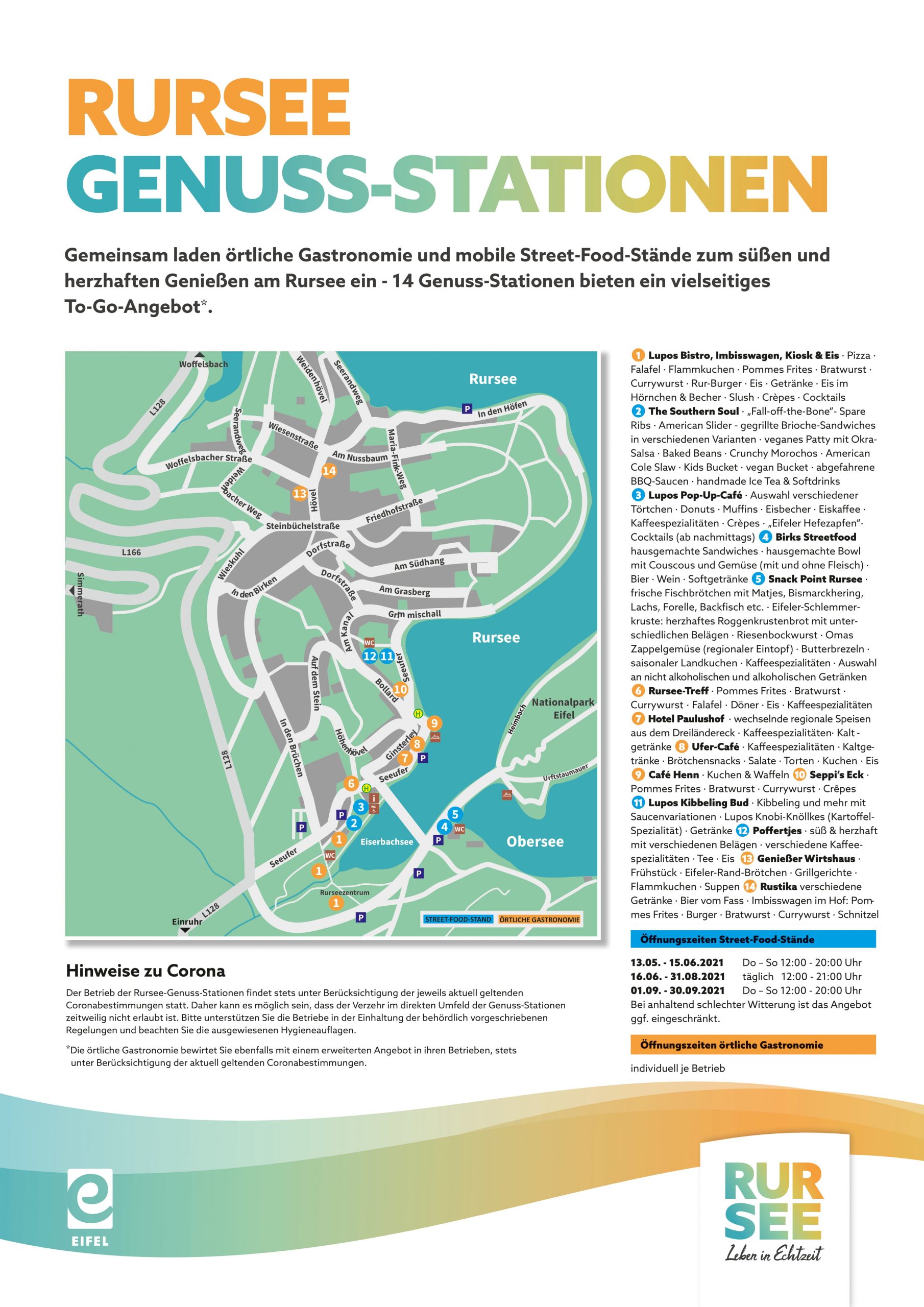 Rursee-Genuss-Stationen eröffnet - eifelschau.de