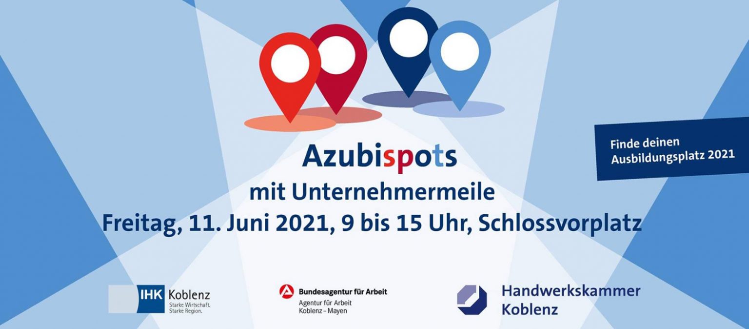 Bei Azubispots „live“ am 11. Juni den passenden Ausbildungsplatz finden ...