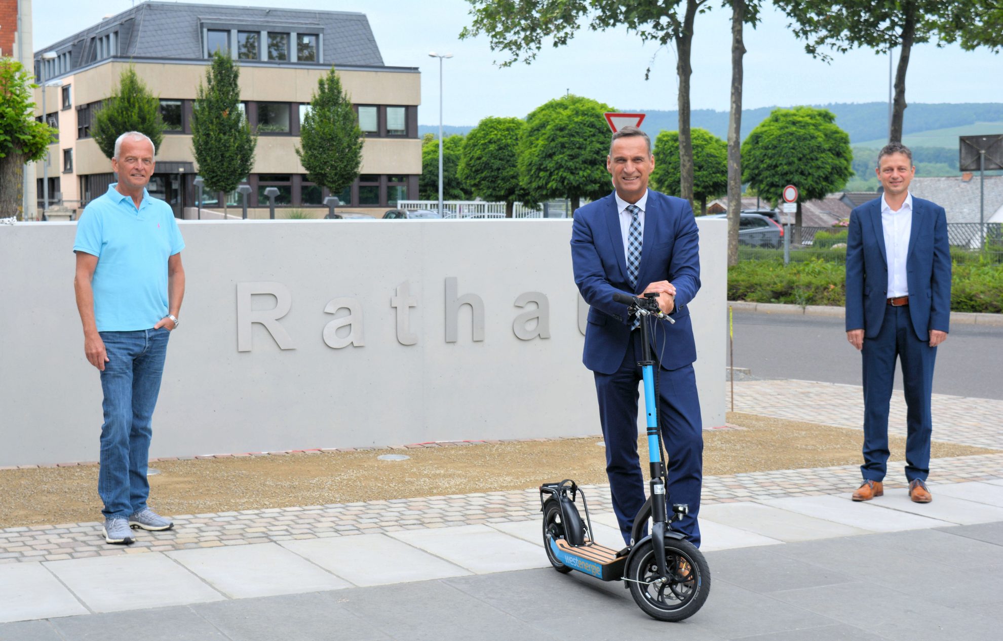 Stadt Wittlich testet Elektro-Roller von Westenergie - eifelschau.de