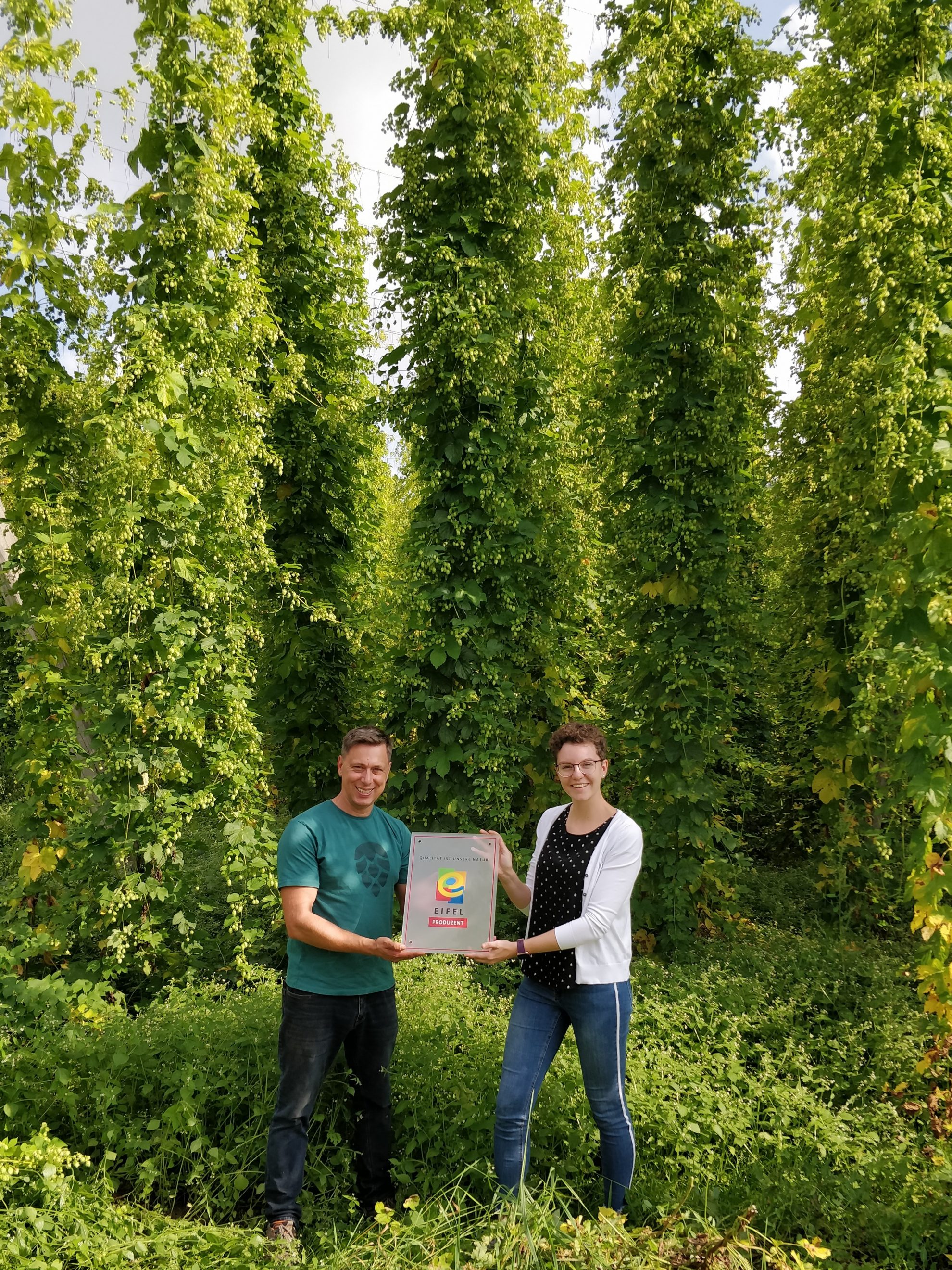 Hopfenbauer schließt sich Qualitätsmarke an - EIFEL Hopfen aus Holsthum ...