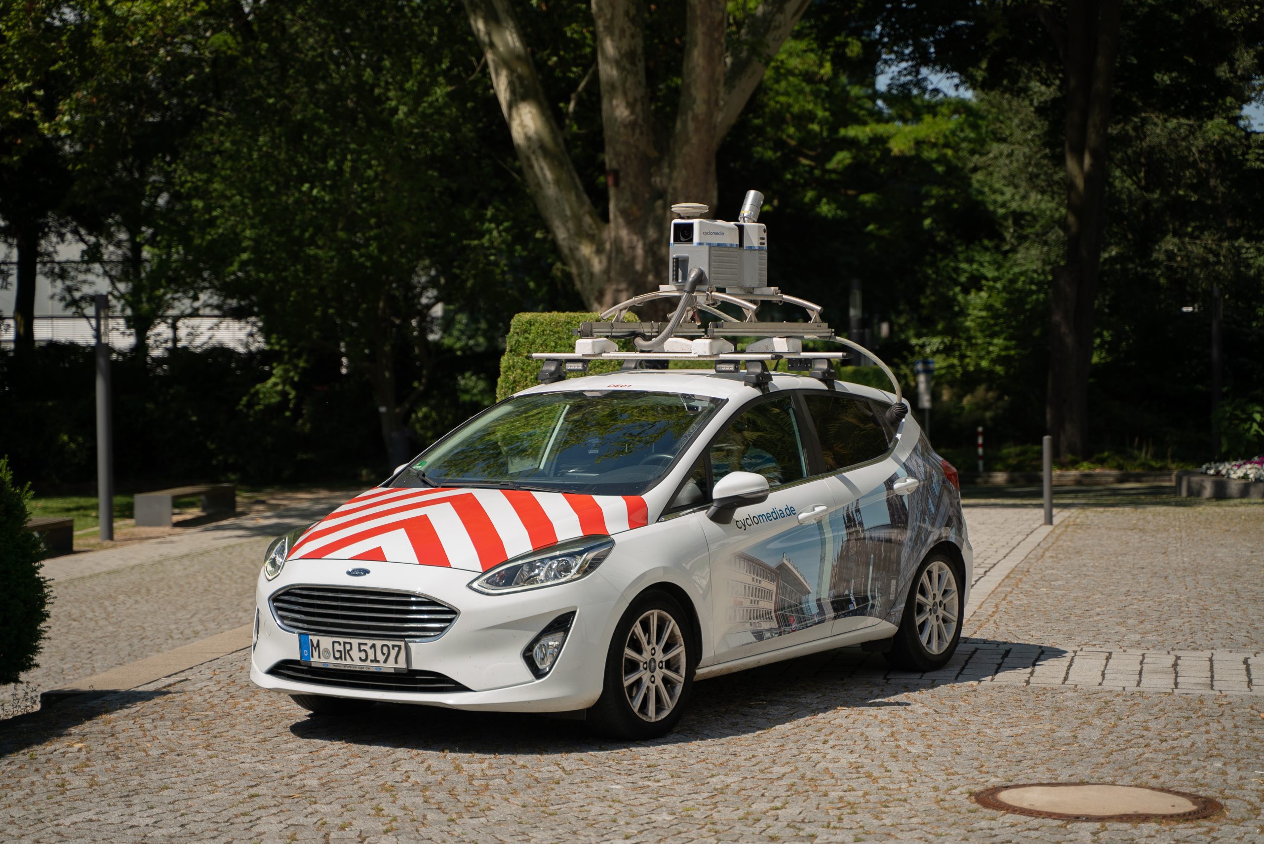 Cyclomedia ist mit Aufnahme-Fahrzeugen in Aachen unterwegs - eifelschau.de
