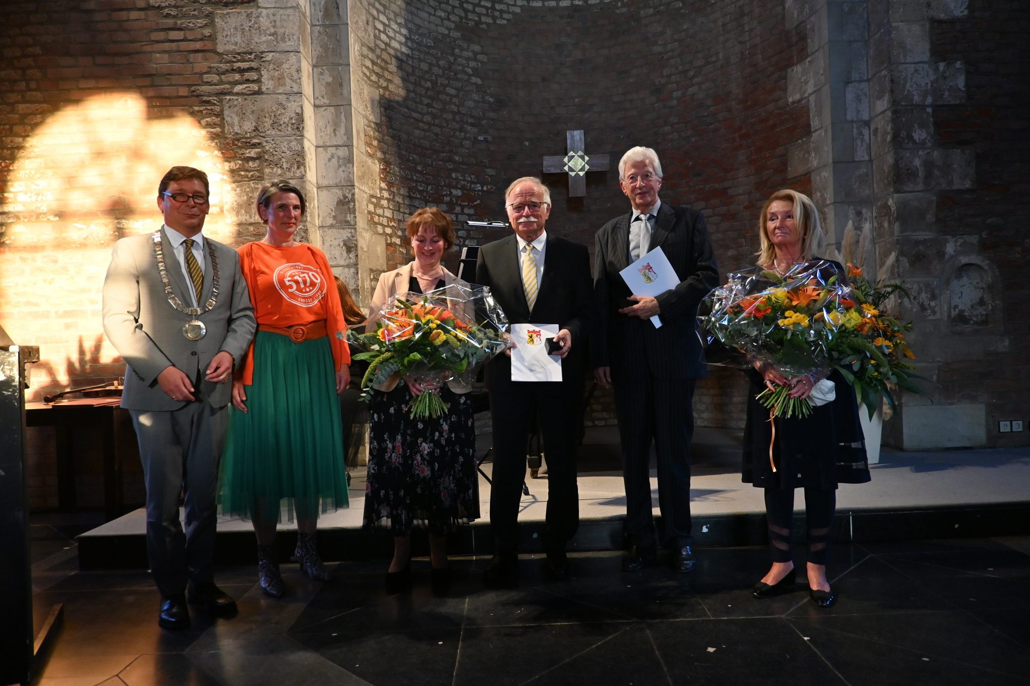 Verleihung des Ehrenrings der Stadt Jülich an Wolfgang Gunia und ...