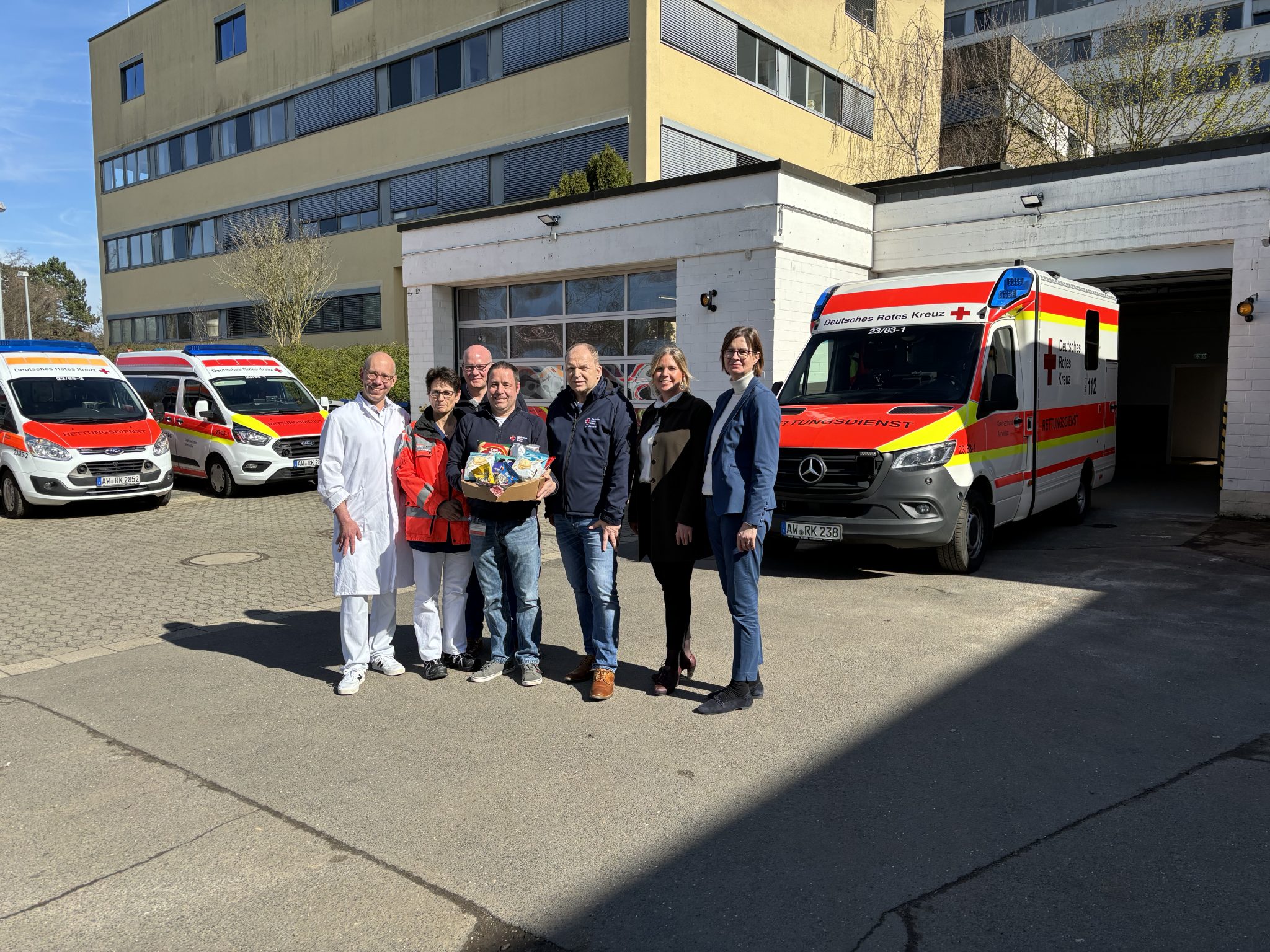 DRK-Rettungswache Bad Neuenahr-Ahrweiler wieder am Krankenhaus Maria ...
